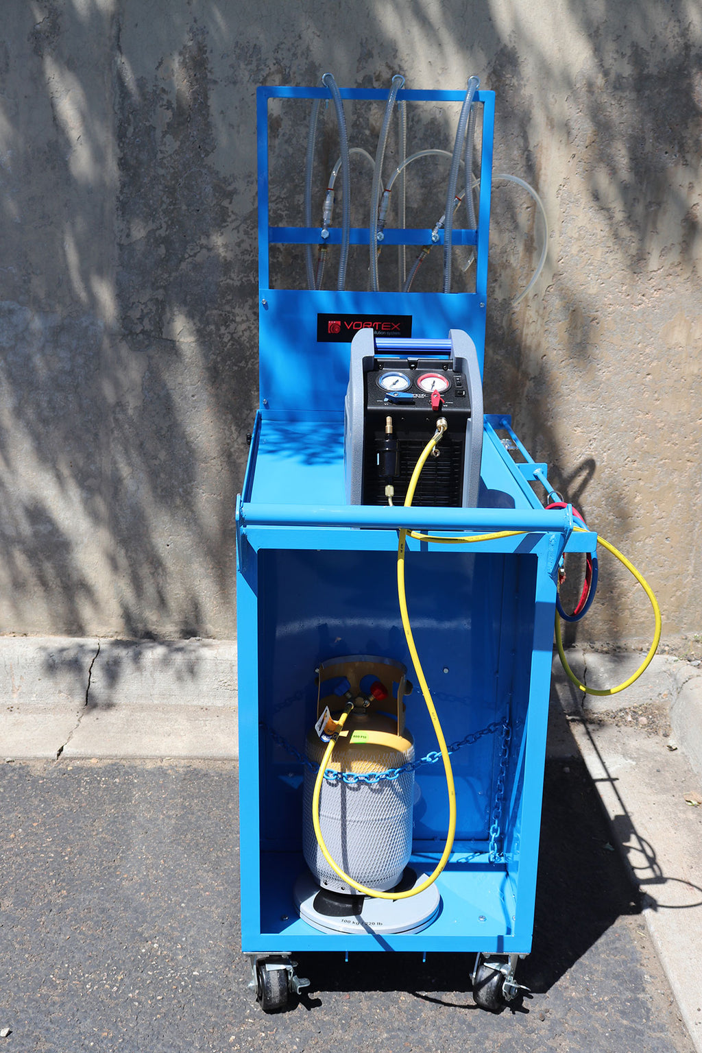 Mobile Under Hood Drain Cart