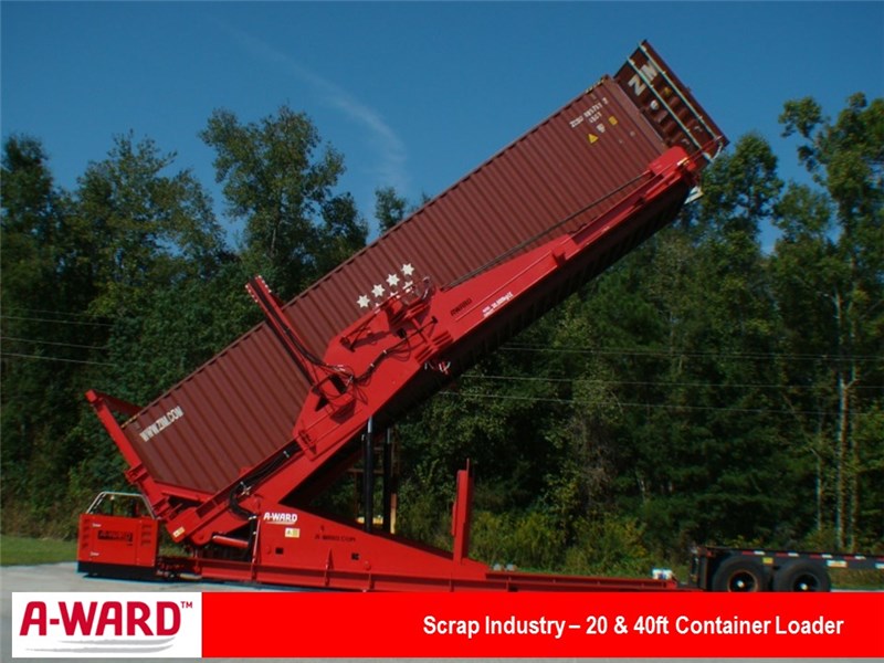 MiTilt 20/40 FT Container Loader for Bulk Material Loading