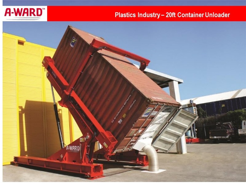 MiTilt Container Tilting Unloader for Efficient Unloading