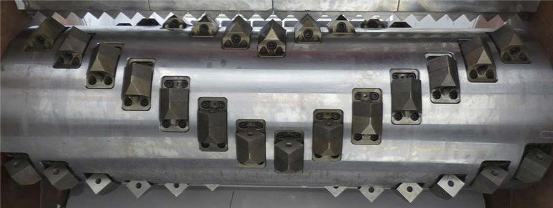 Forrec Single Shaft Metal Shredders - EK Series